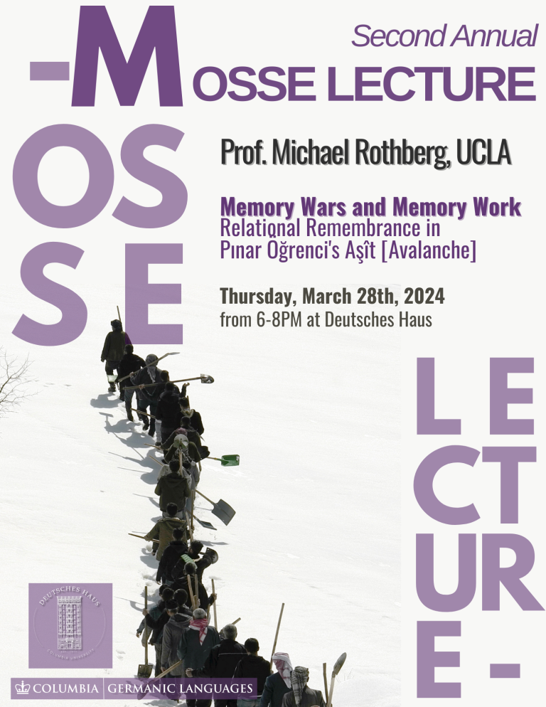 2024: Michael Rothberg, “Memory Wars and Memory Work: Relational ...